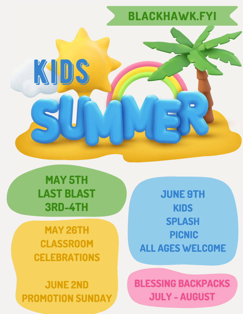 May KIDS Newsletter – Blackhawk FYI