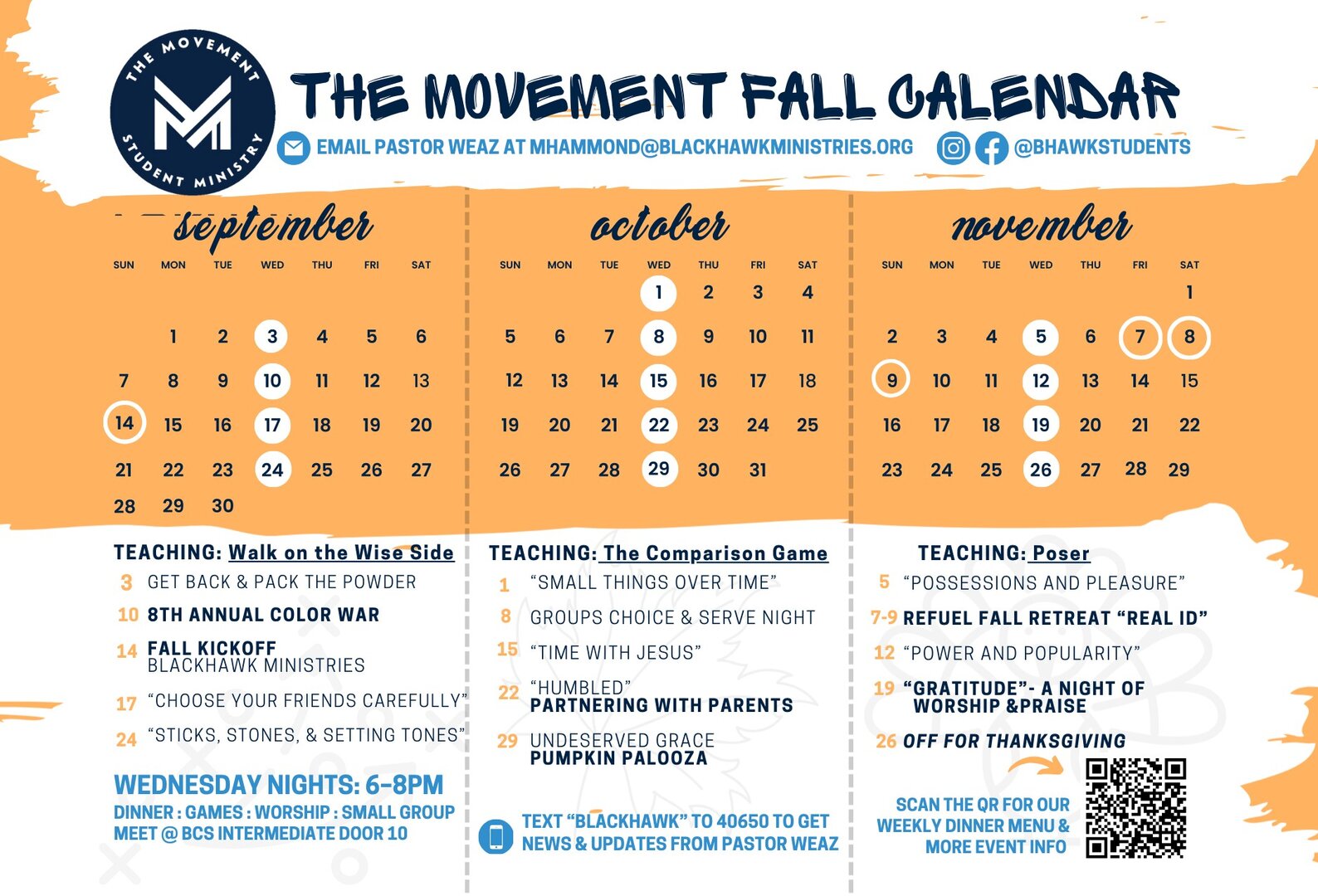 Youth Ministry in Fort Wayne | Blackhawk Next Gen